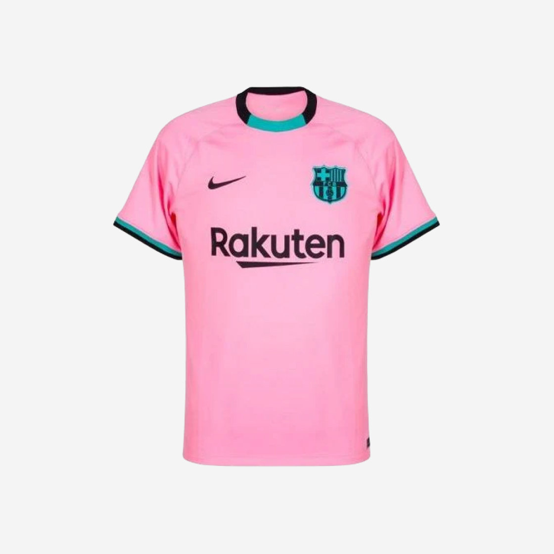나이키 FC 바르셀로나 2020/21 드라이핏 스타디움 3rd 저지 핑크 빔 블랙 (논 마킹 버전) | Nike | KREAM
