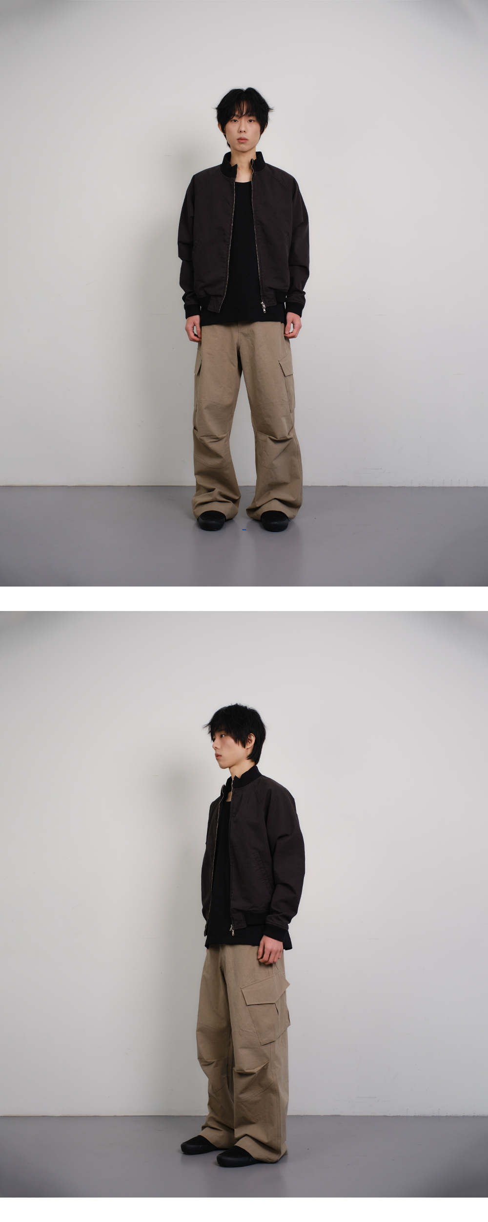 다이브인 베른 카고 팬츠 올리브 베이지 | DIVEIN | KREAM