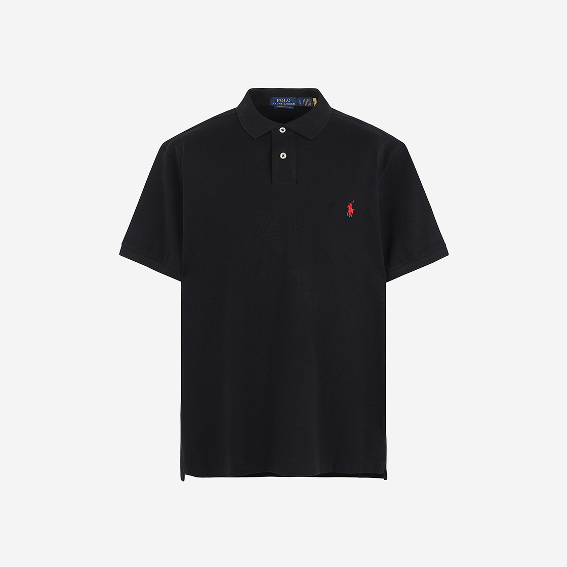 폴로 랄프 로렌 커스텀 슬림핏 메시 폴로 셔츠 블랙 | Polo Ralph Lauren | KREAM