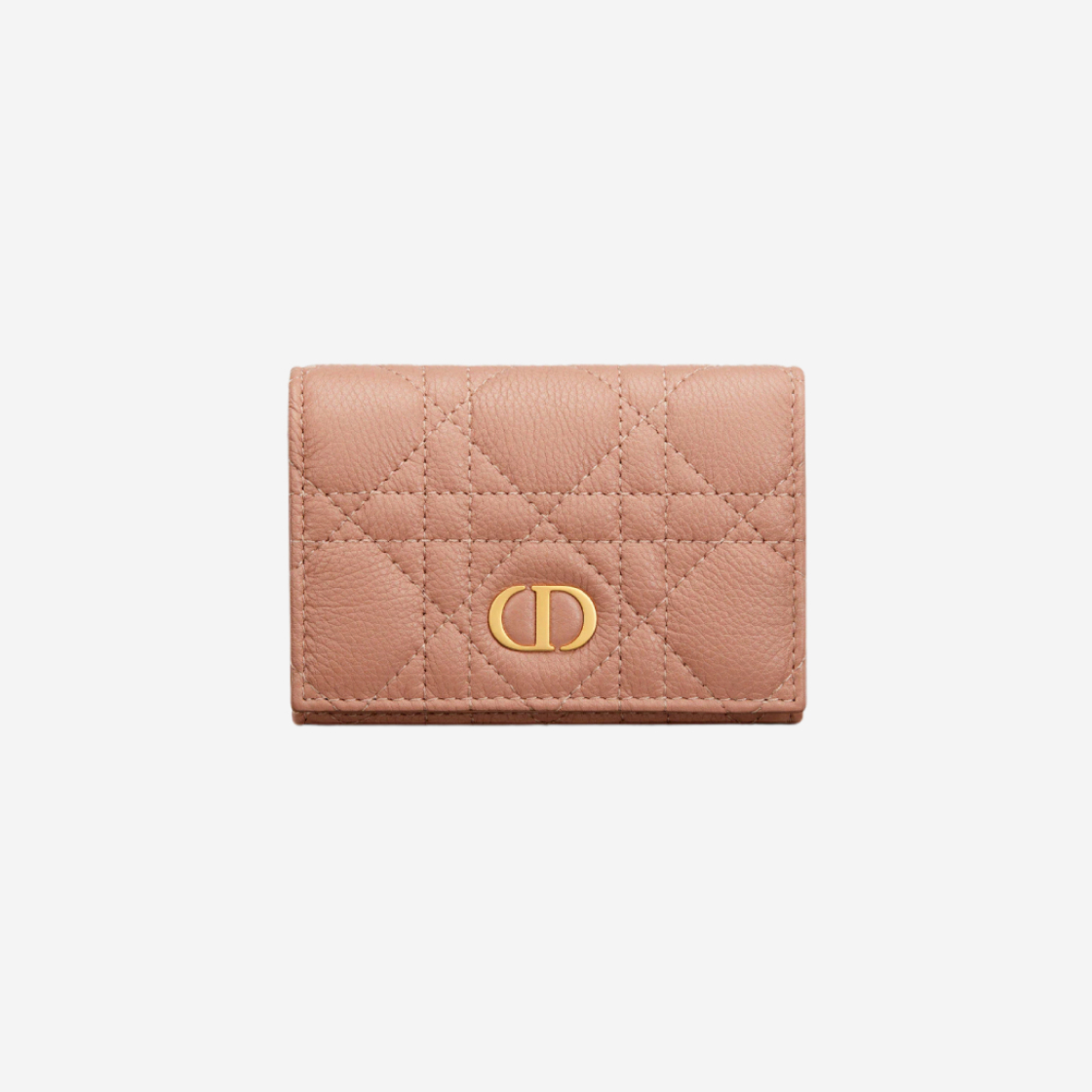 디올 카로 XS 지갑 서플 까나쥬 카프스킨 로즈 드 방 | Dior | KREAM