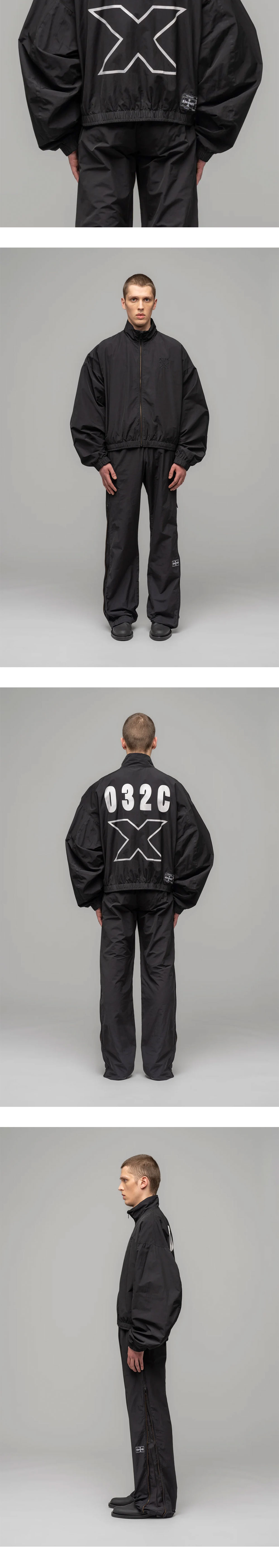 032c 바나나 슬리브 트랙수트 자켓 워시드 블랙 | 032c | KREAM