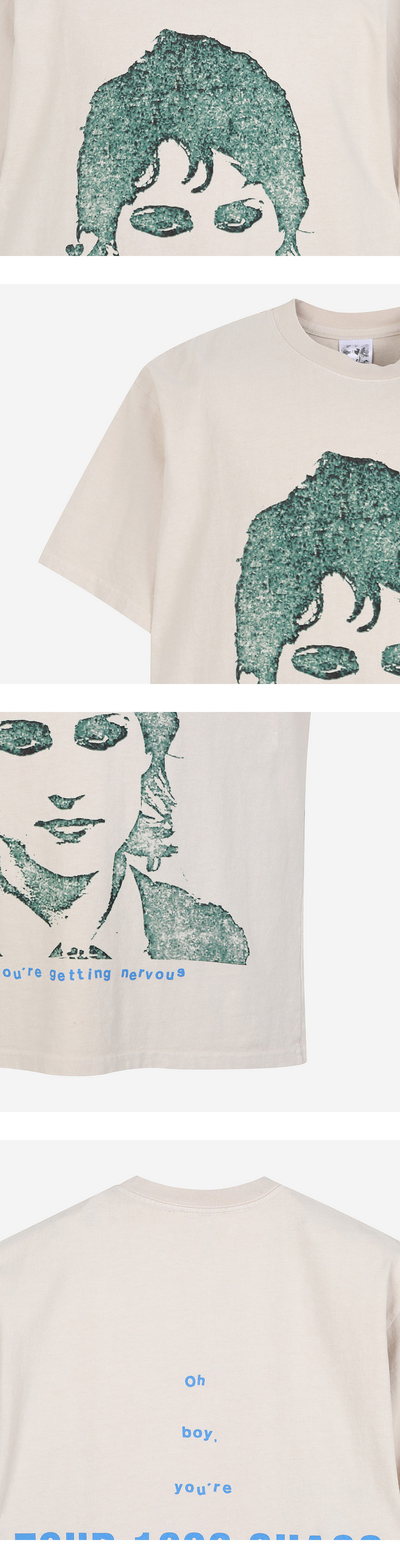 바스켓케이스 카오스 티셔츠 크림 | Basketcase | KREAM