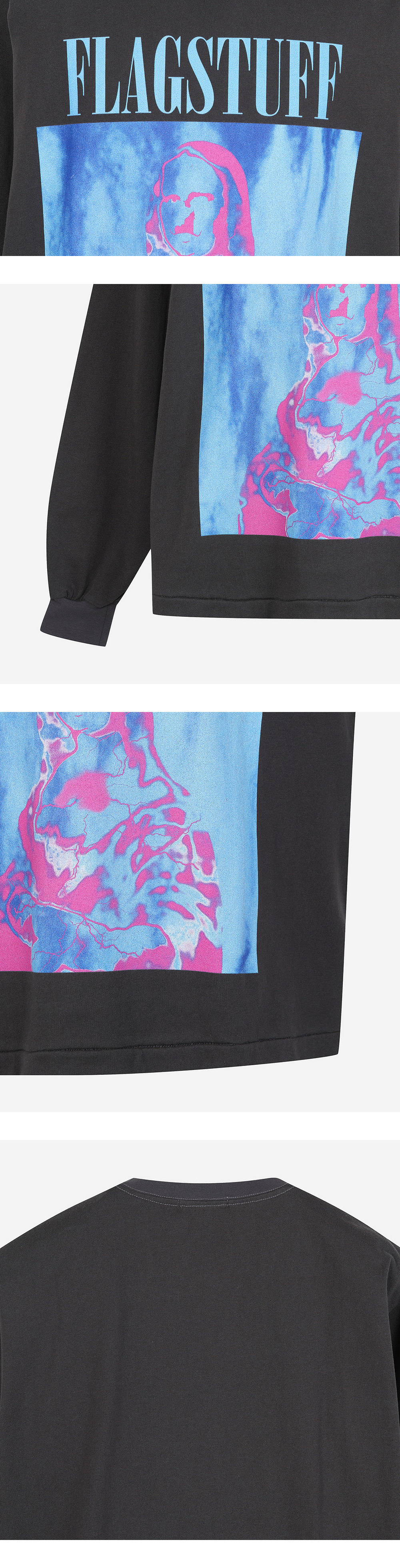 플래그스터프 머트 롱슬리브 티 블랙 | Flagstuff | KREAM