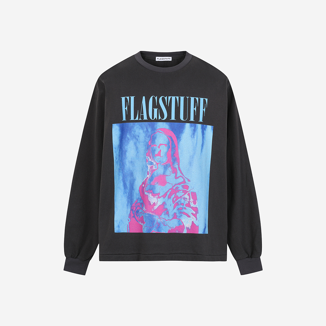 플래그스터프 머트 롱슬리브 티 블랙 | Flagstuff | KREAM