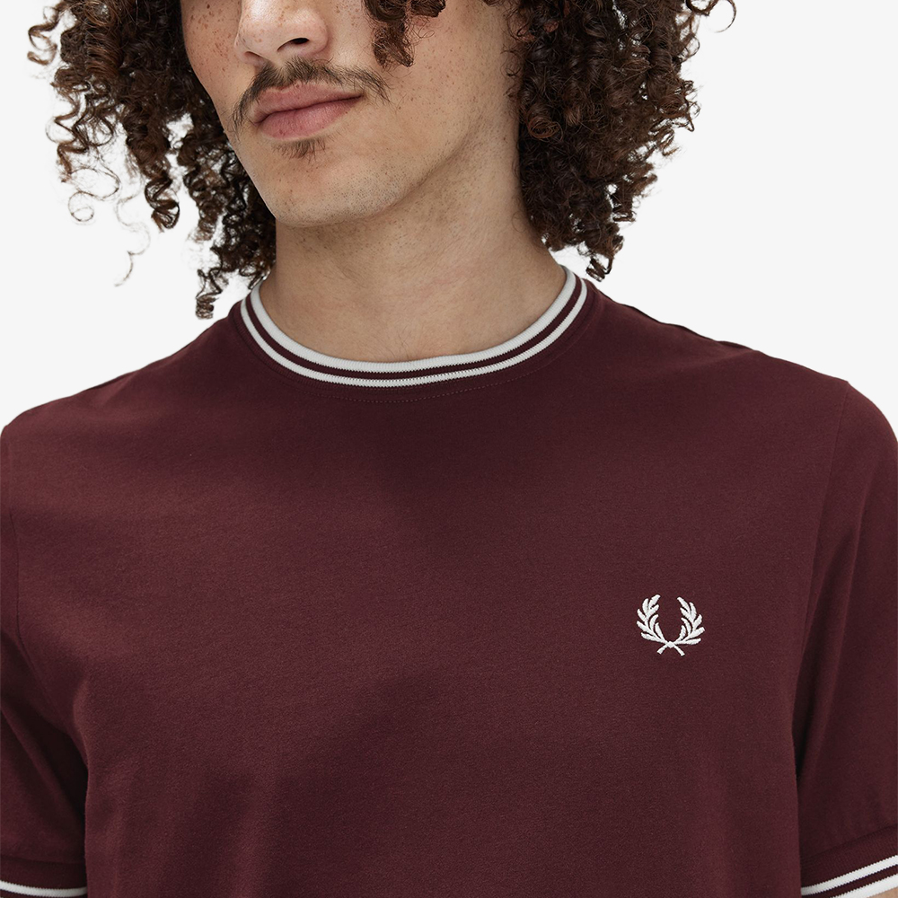 프레드페리 트윈 팁 티셔츠 (597) | Fred Perry | KREAM