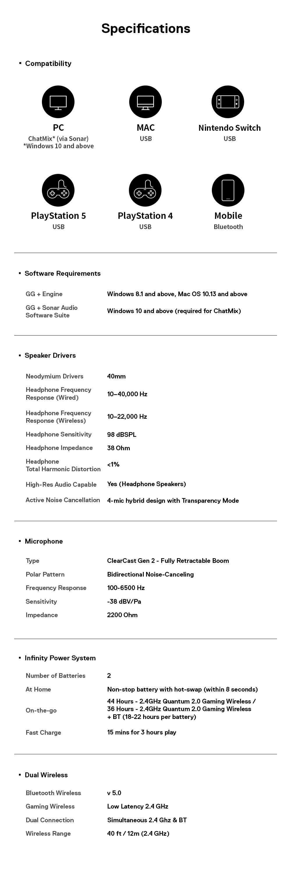스틸시리즈 아크티스 노바 Pro 무선 게이밍 헤드셋 | Steelseries | KREAM