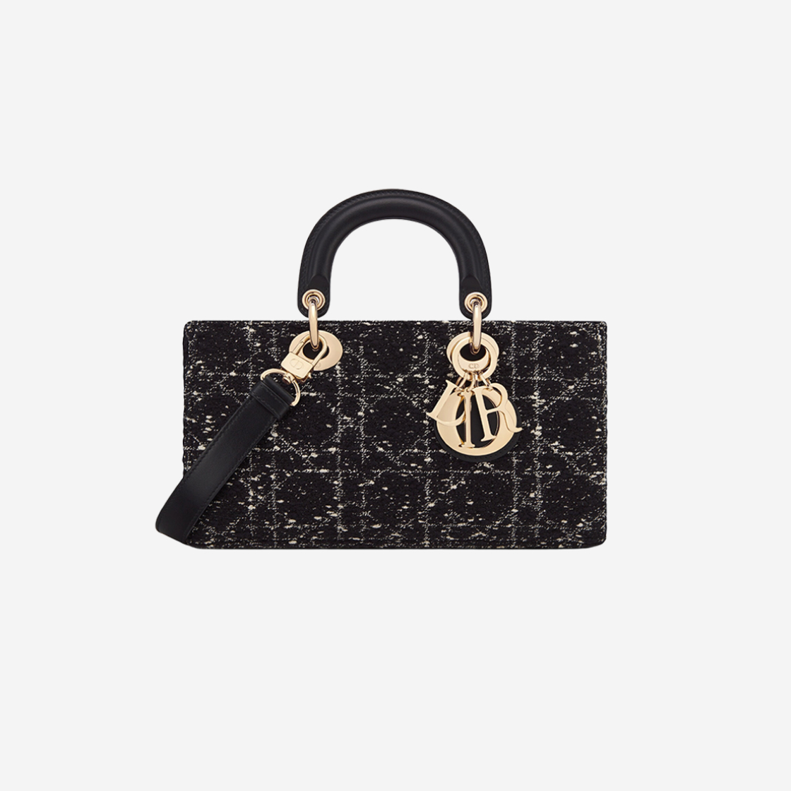 디올 미디움 레이디 디조이 백 블랙 트위드 | Dior | KREAM