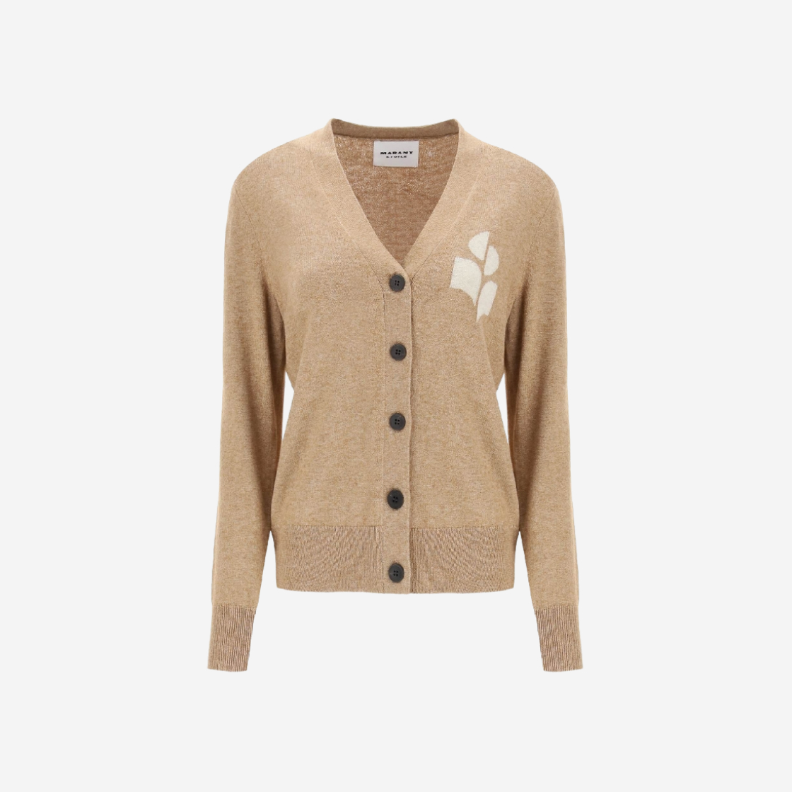 W 이자벨 마랑 카린 코튼 가디건 카멜 Isabel Marant Kream