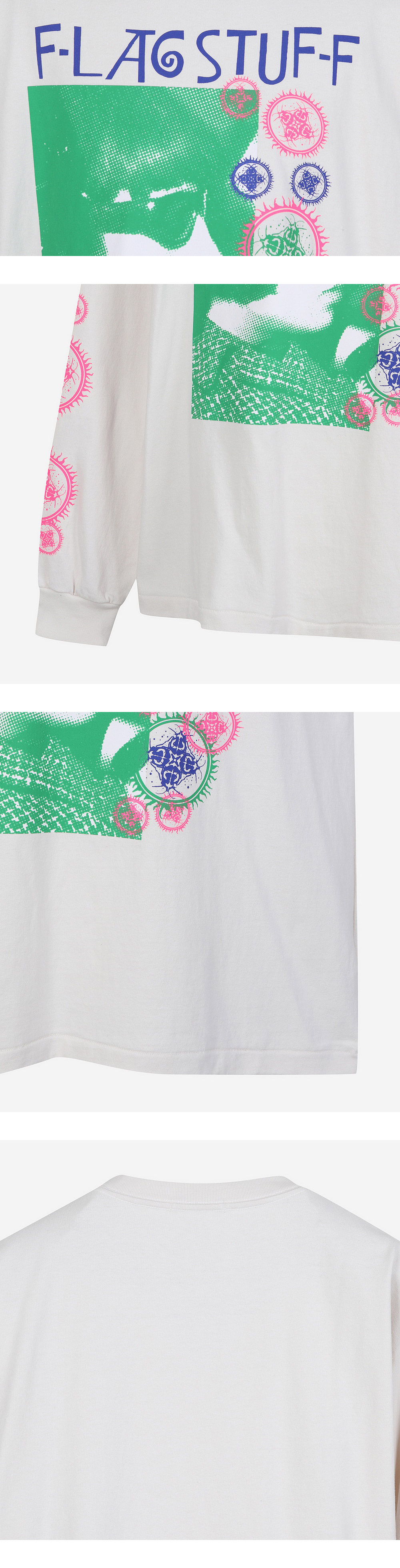 플래그스터프 힌들리 롱슬리브 티 화이트 | Flagstuff | KREAM