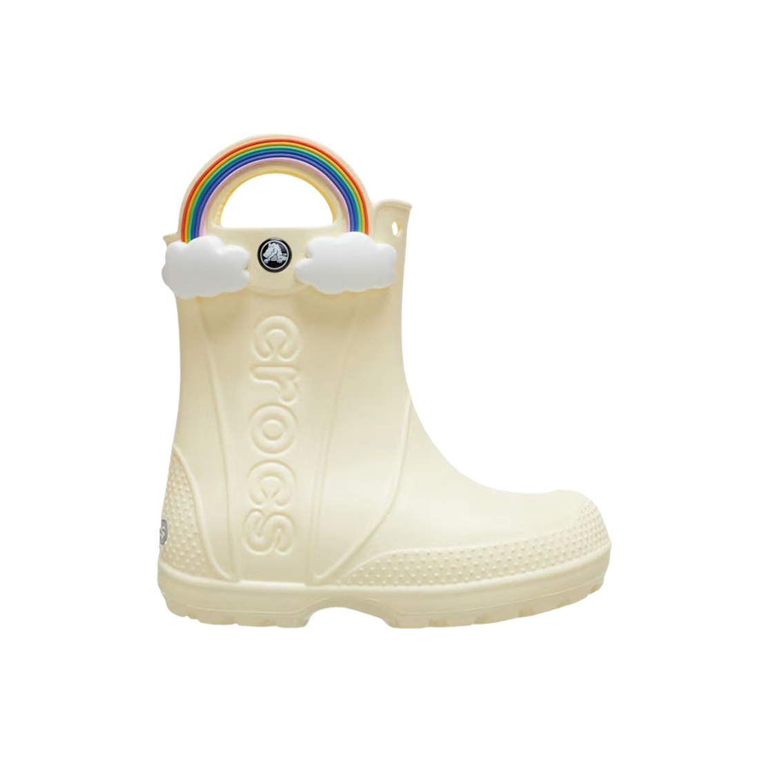 (키즈) 크록스 핸들 잇 레인보우 레인 부츠 버터크림 | Crocs | KREAM