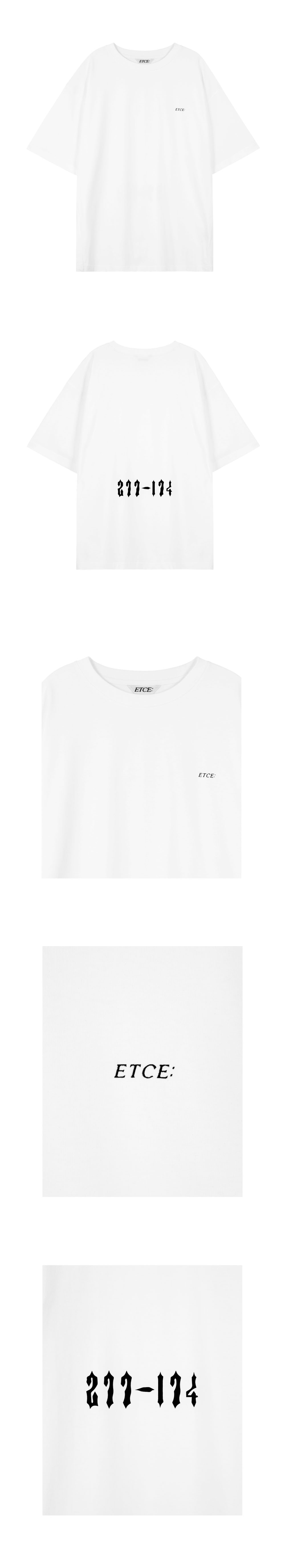 이티씨이 이티씨이 티셔츠 화이트 | ETCE | KREAM