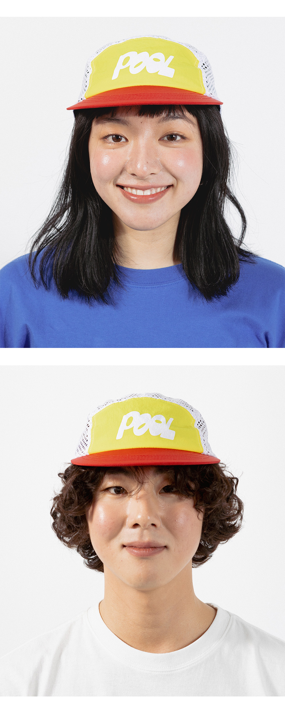 빅웨이브 컬렉티브 라이프 이즈 쿨 러너스 캡 옐로우 & 레드 | BIGWAVE COLLECTIVE | KREAM