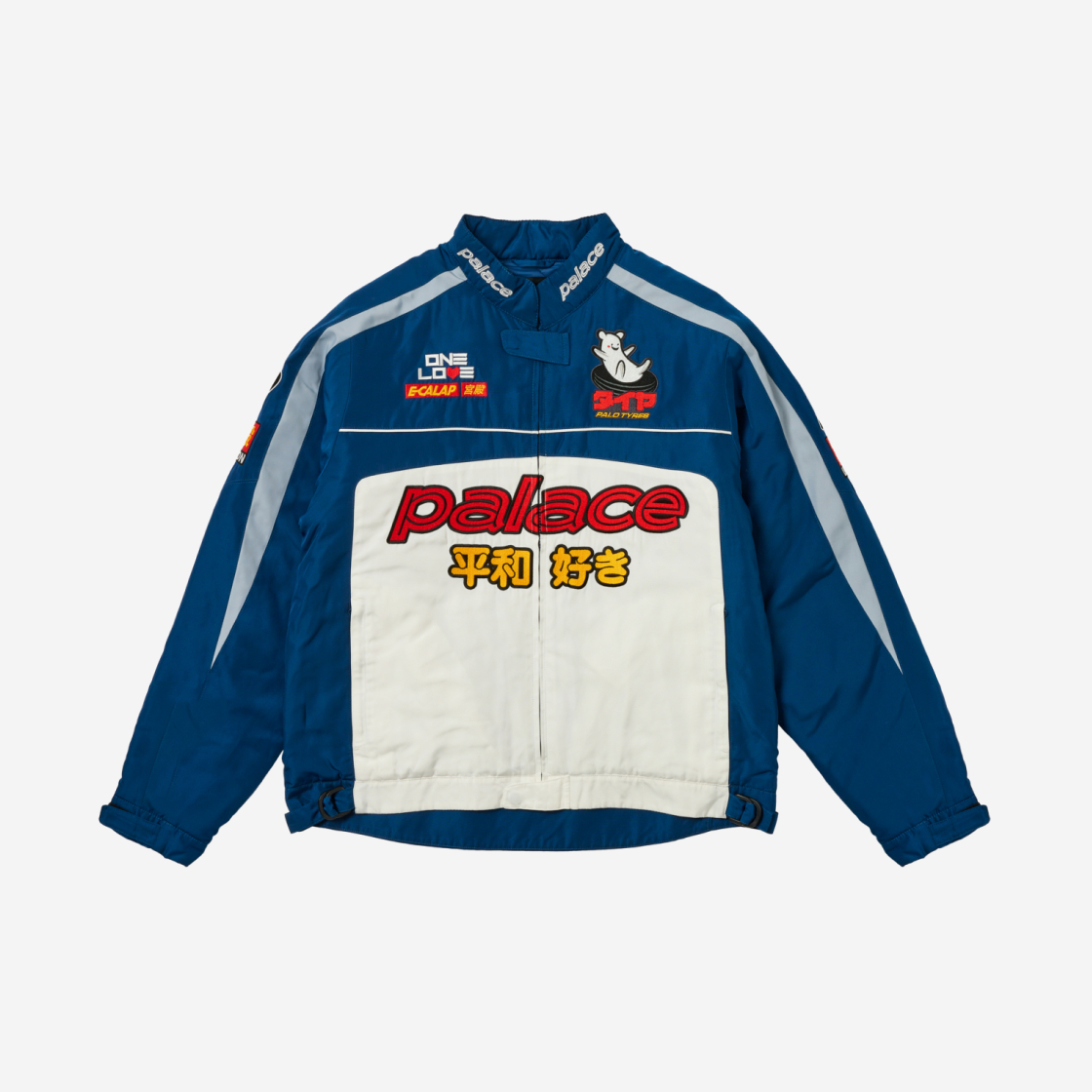 팔라스 패스터 자켓 네이비 화이트 - 24SS | Palace | KREAM