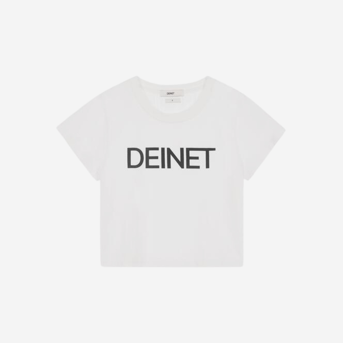 (W) 다이닛 크롭 티셔츠 화이트 | Deinet | KREAM