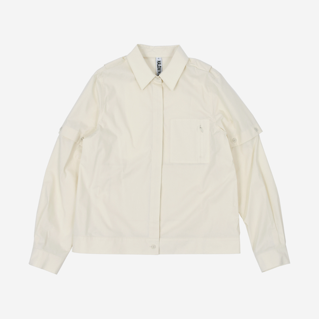 할로미늄 셔츠 자켓 에크루 | HALOMINIUM | KREAM