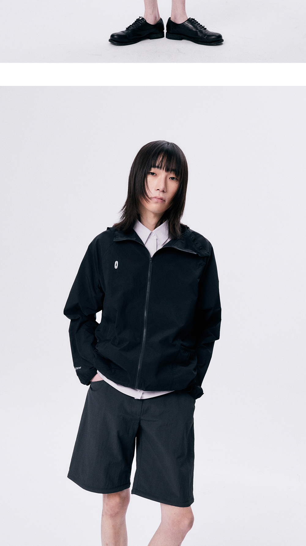 할로미늄 리플렉티드 3 파트 팬츠 다크 그레이 | HALOMINIUM | KREAM