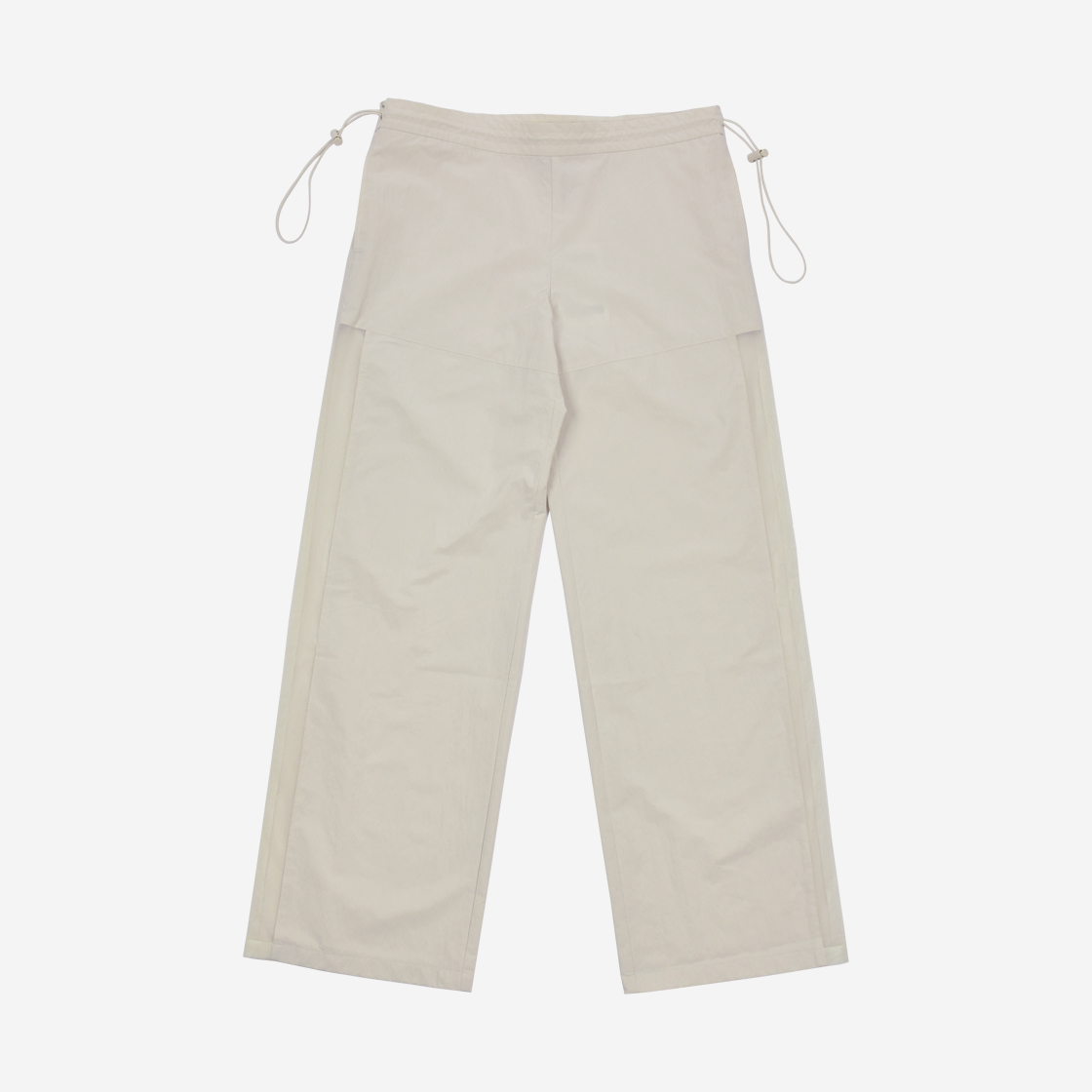 할로미늄 사이드 메쉬 에슬릭 스트링 팬츠 에크루 | HALOMINIUM | KREAM