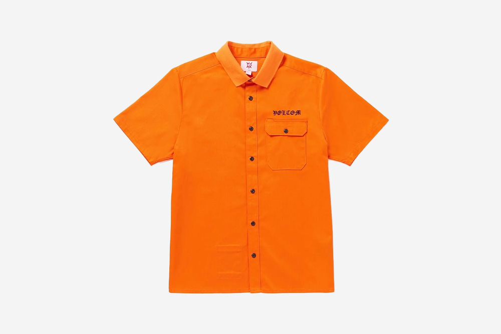볼컴 FA 유스케 포켓 셔츠 오렌지 | VOLCOM | KREAM