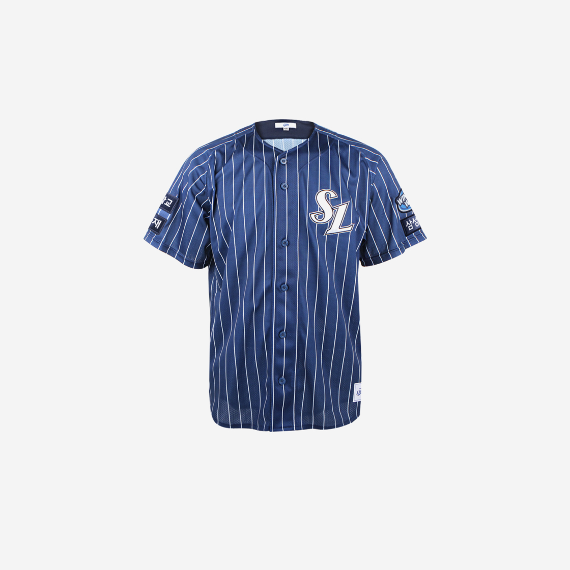 (키즈) 삼성 라이온즈 2024 프로페셔널 선데이 유니폼 블루 (논 마킹 버전) | Samsung Lions | KREAM