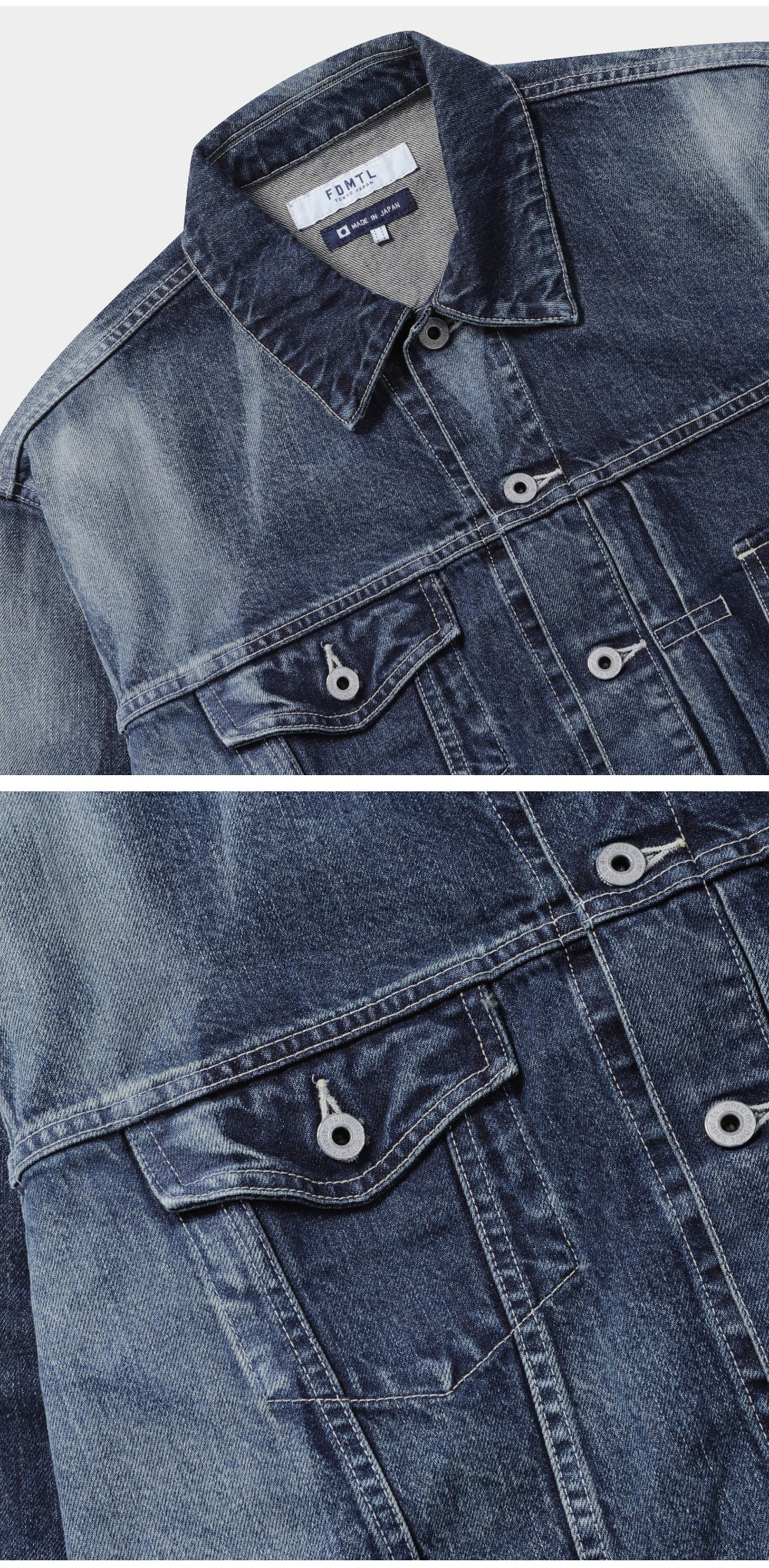 시리즈 펀더멘탈 인디고 3YR 워시 자켓 인디고 | SERIES | KREAM