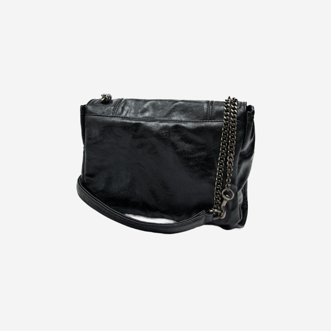 자라 링클 이펙트 락커 크로스바디백 블랙 | Zara | KREAM