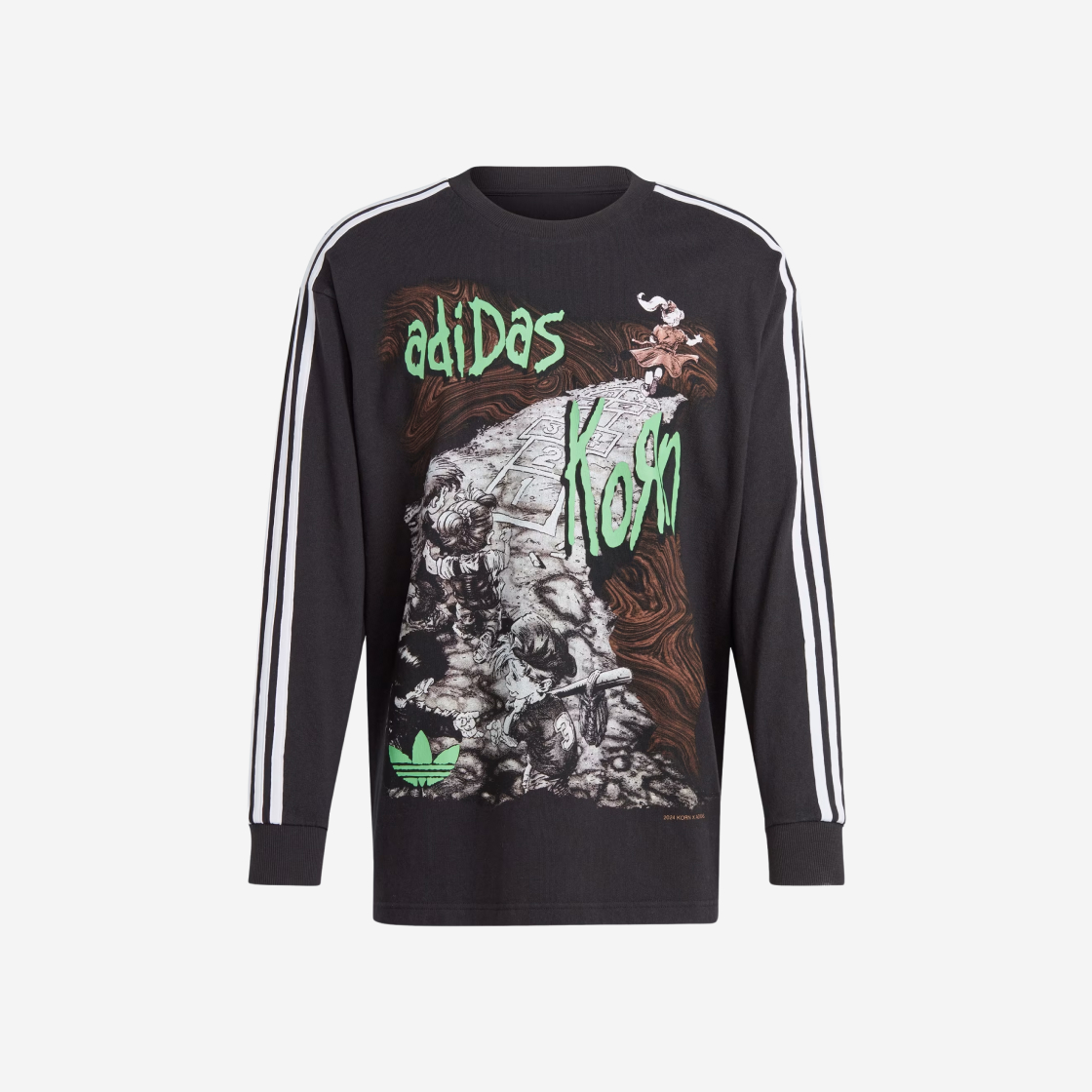 아디다스 x 콘 롱슬리브 티셔츠 블랙 - US 사이즈 | Adidas | KREAM