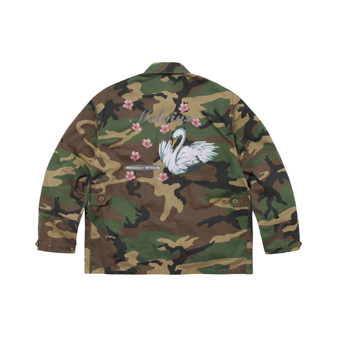 슈프림 x 멜빈스 BDU 자켓 우드랜드 카모 - 24SS | Supreme | KREAM