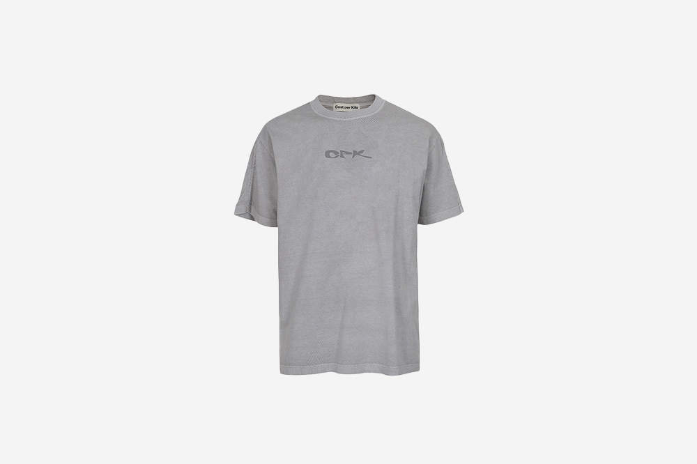코스트퍼킬로 로고 티셔츠 라이트 그레이 | Cost per Kilo | KREAM