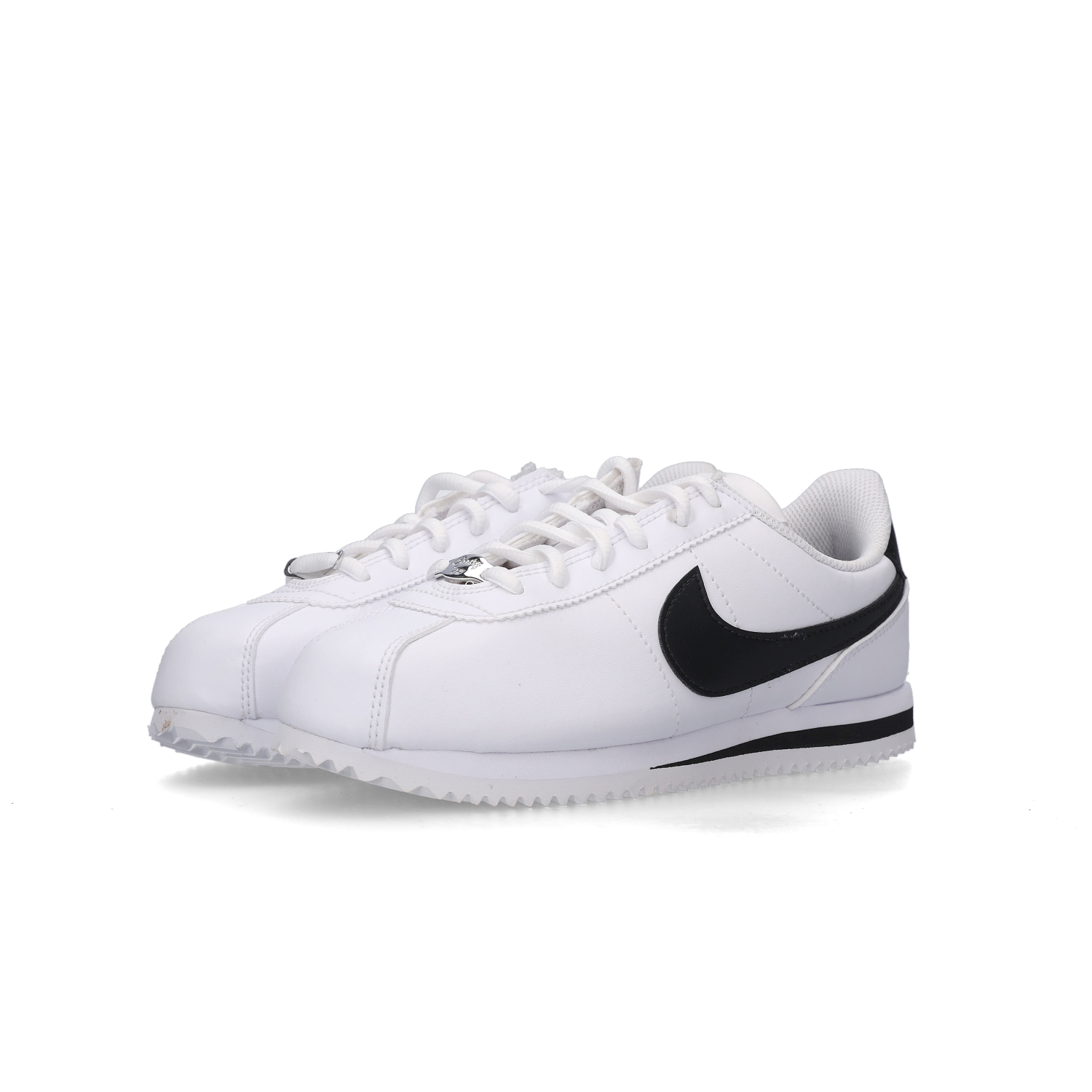 (GS) 나이키 코르테즈 베이직 SL 화이트 블랙 | KREAM