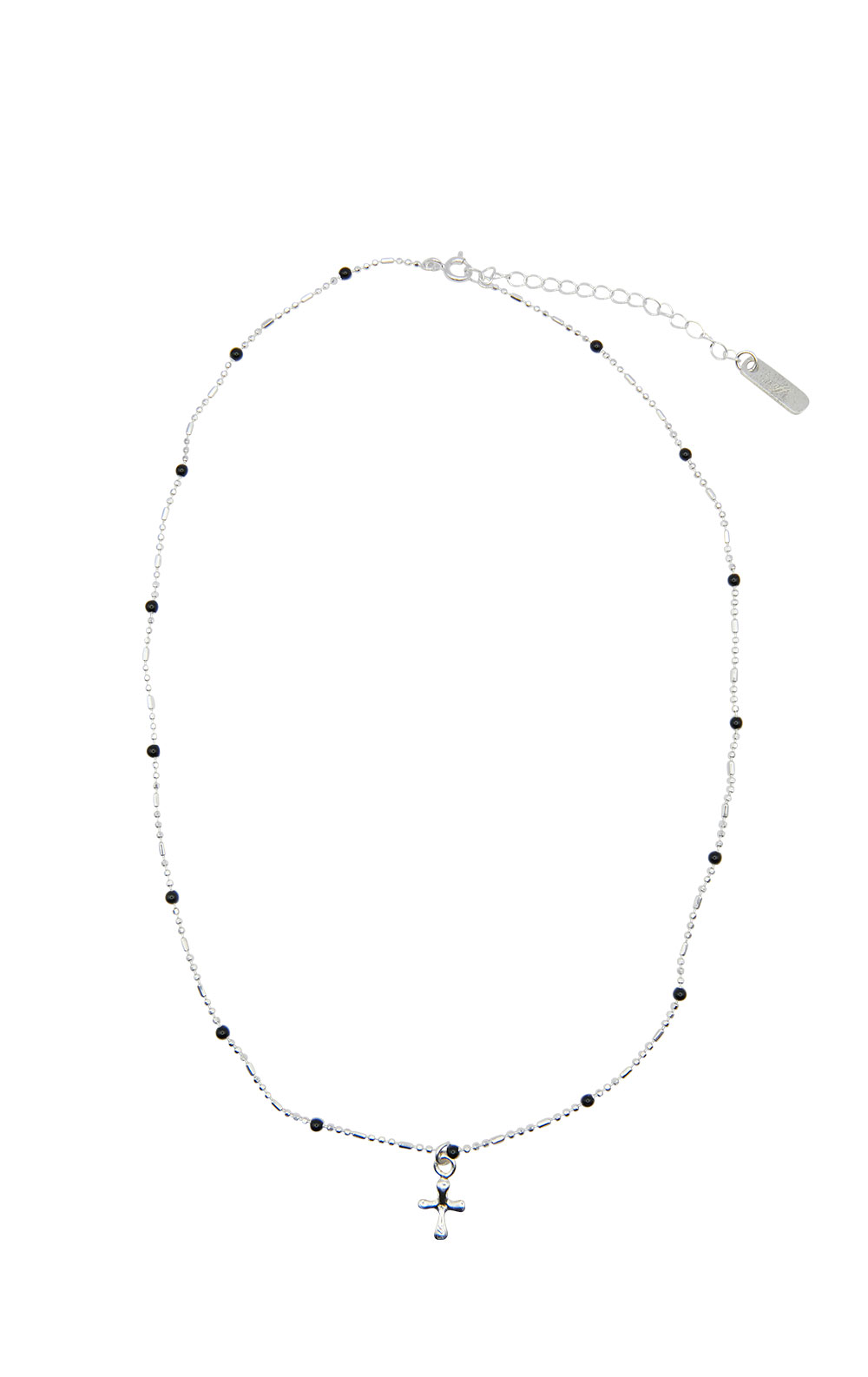 엔프프 실버 925 앵커 크로스 네크리스 | Nff | KREAM