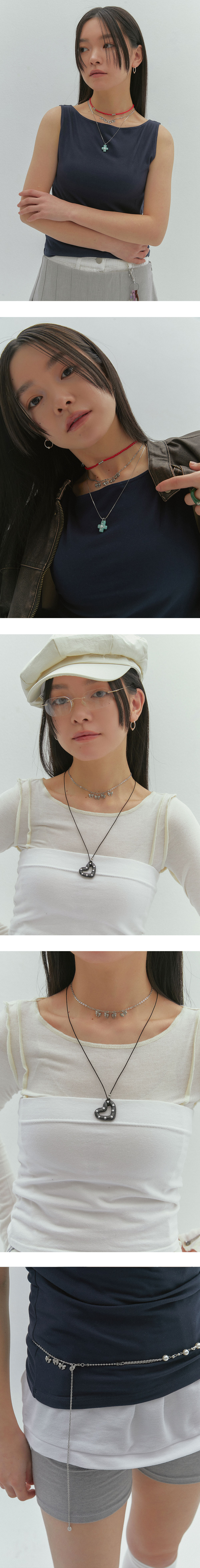 엔프프 리본 틴클 네크리스 | Nff | KREAM