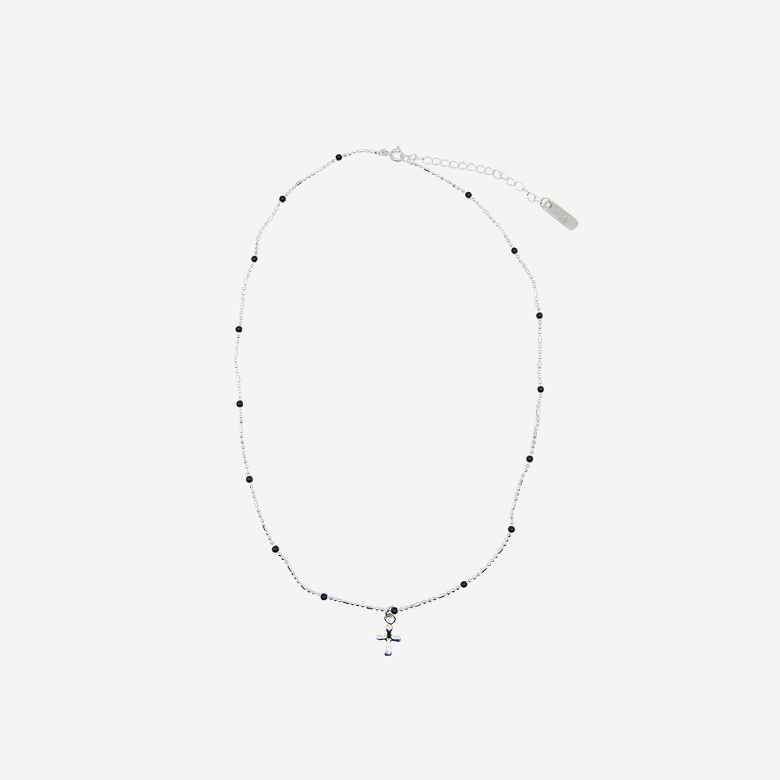 엔프프 실버 925 앵커 크로스 네크리스 | Nff | KREAM