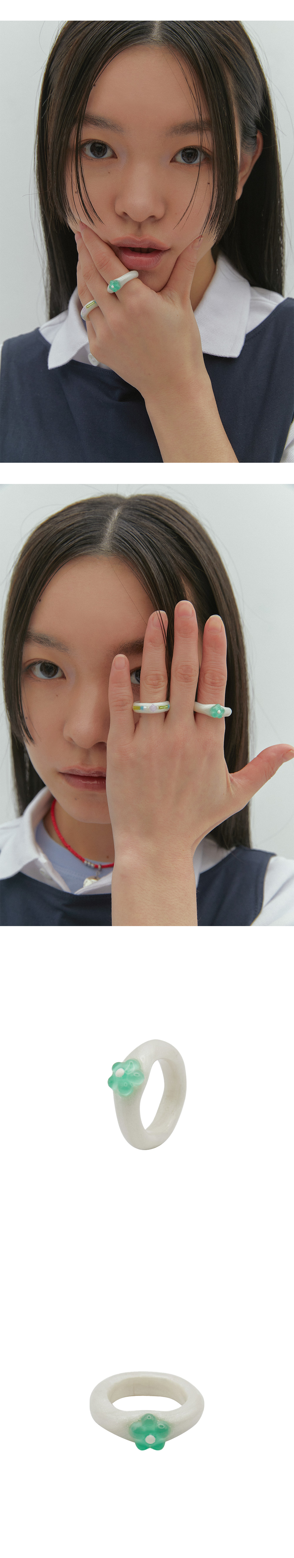 엔프프 버드 크리스트 링 화이트 | Nff | KREAM