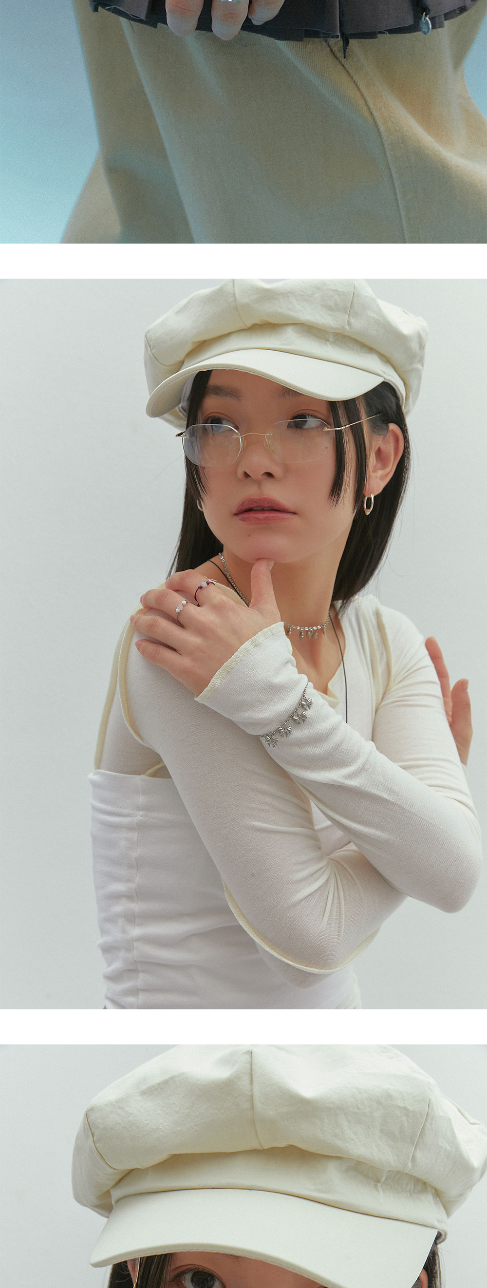 엔프프 젬 스트링 반지 세트 퍼플 | Nff | KREAM