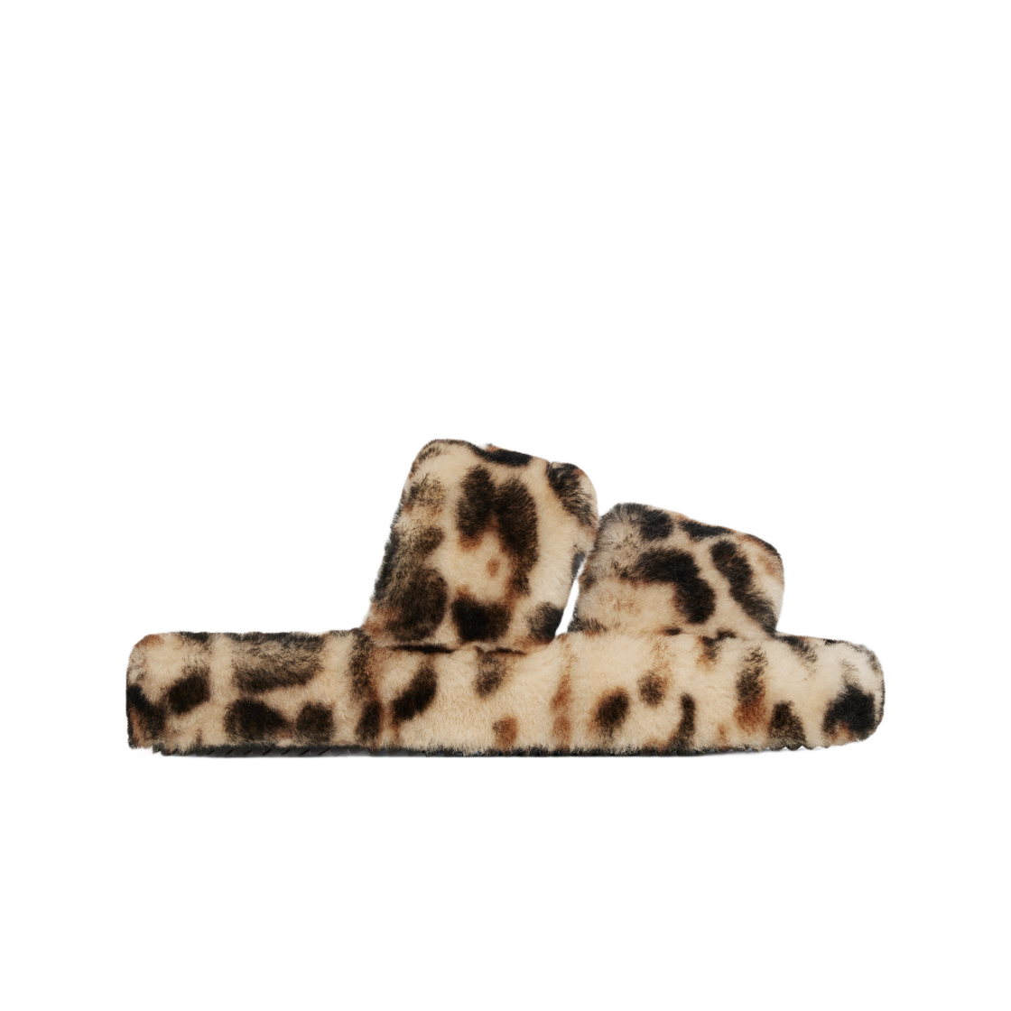 (W) 셀린느 퍼 슬라이드 트리옹프 셔링 레오파드 | Celine | KREAM