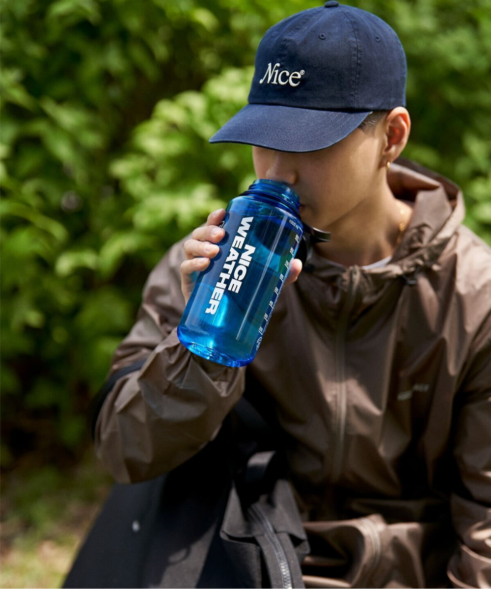 나이스웨더 날진 보틀 1L 슬레이트 블루 | NICE WEATHER | KREAM
