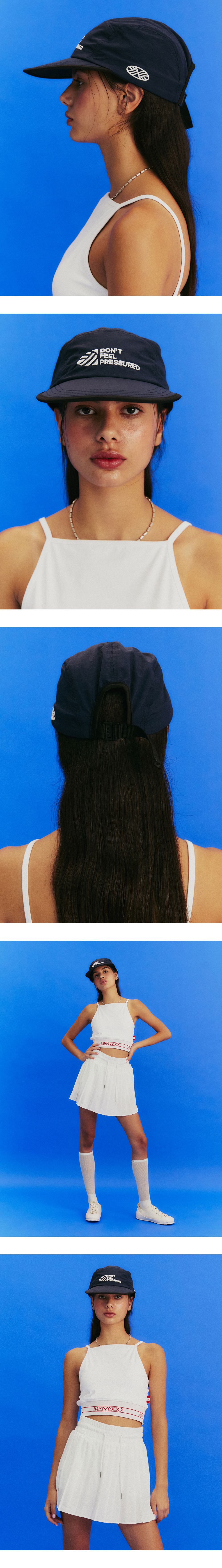 미나수 돈 프레셔드 캠프 캡 네이비 | MENASOO | KREAM