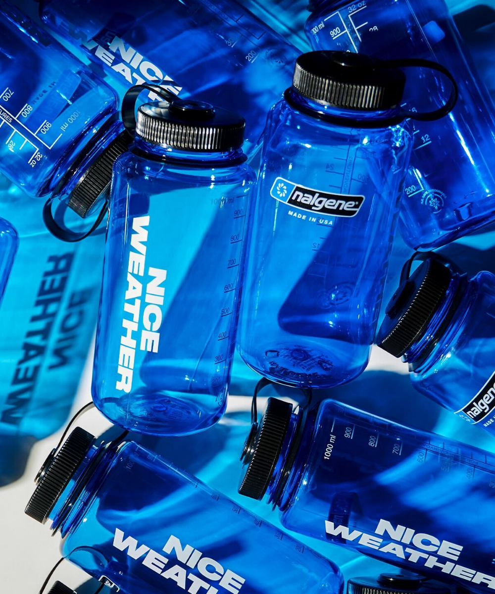 나이스웨더 날진 보틀 1L 슬레이트 블루 | NICE WEATHER | KREAM