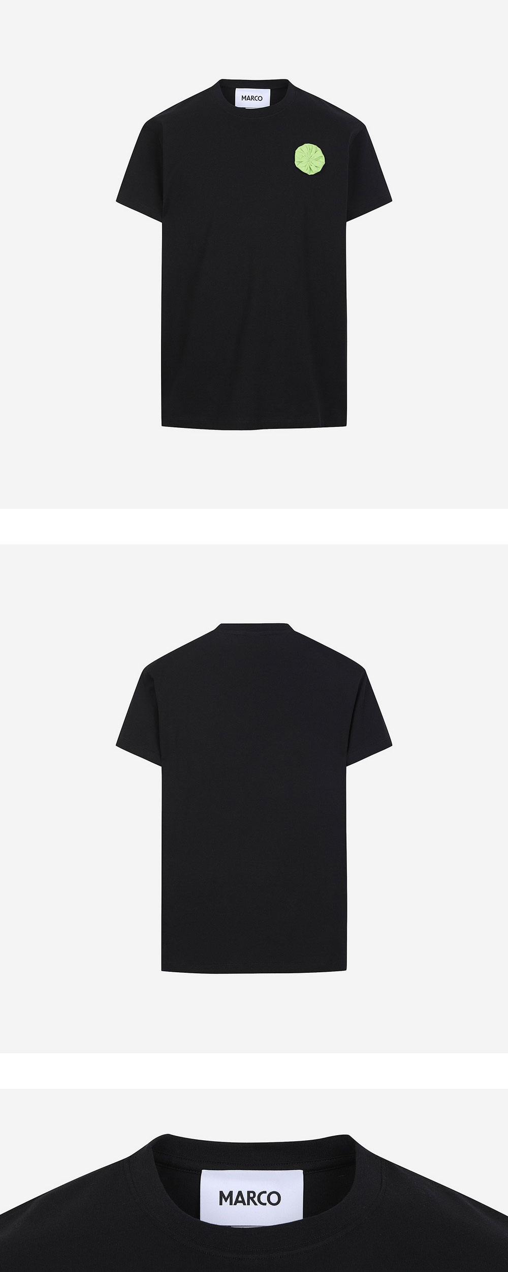 마르코 폼폼 티셔츠 블랙 | MARCO | KREAM