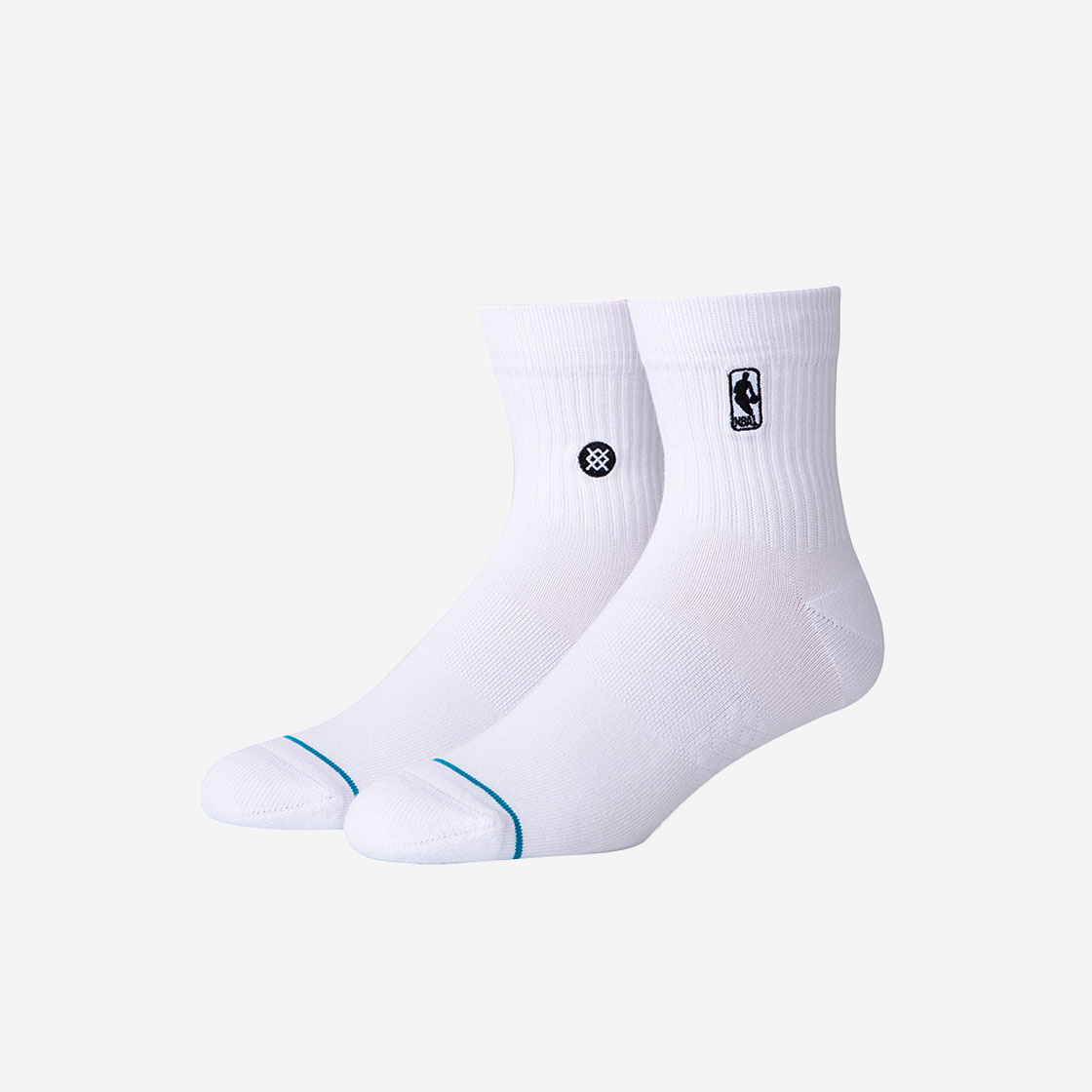 스탠스 x NBA 로고맨 쿼터 화이트 | STANCE | KREAM