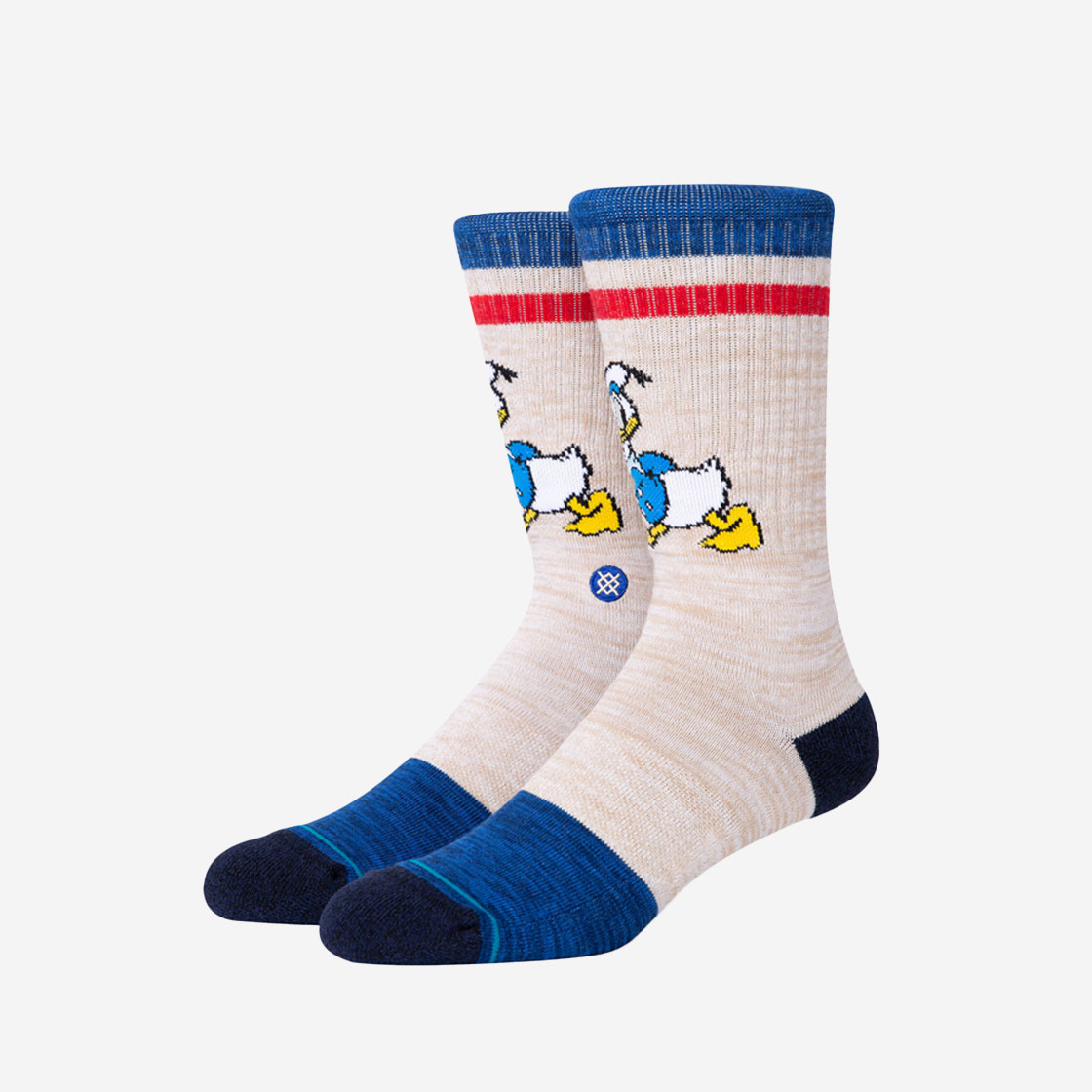 스탠스 X 디즈니 도널드 덕 크루 네추럴 | STANCE | KREAM