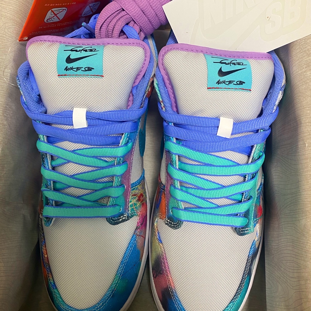나이키 SB 🩵💜 | KREAM