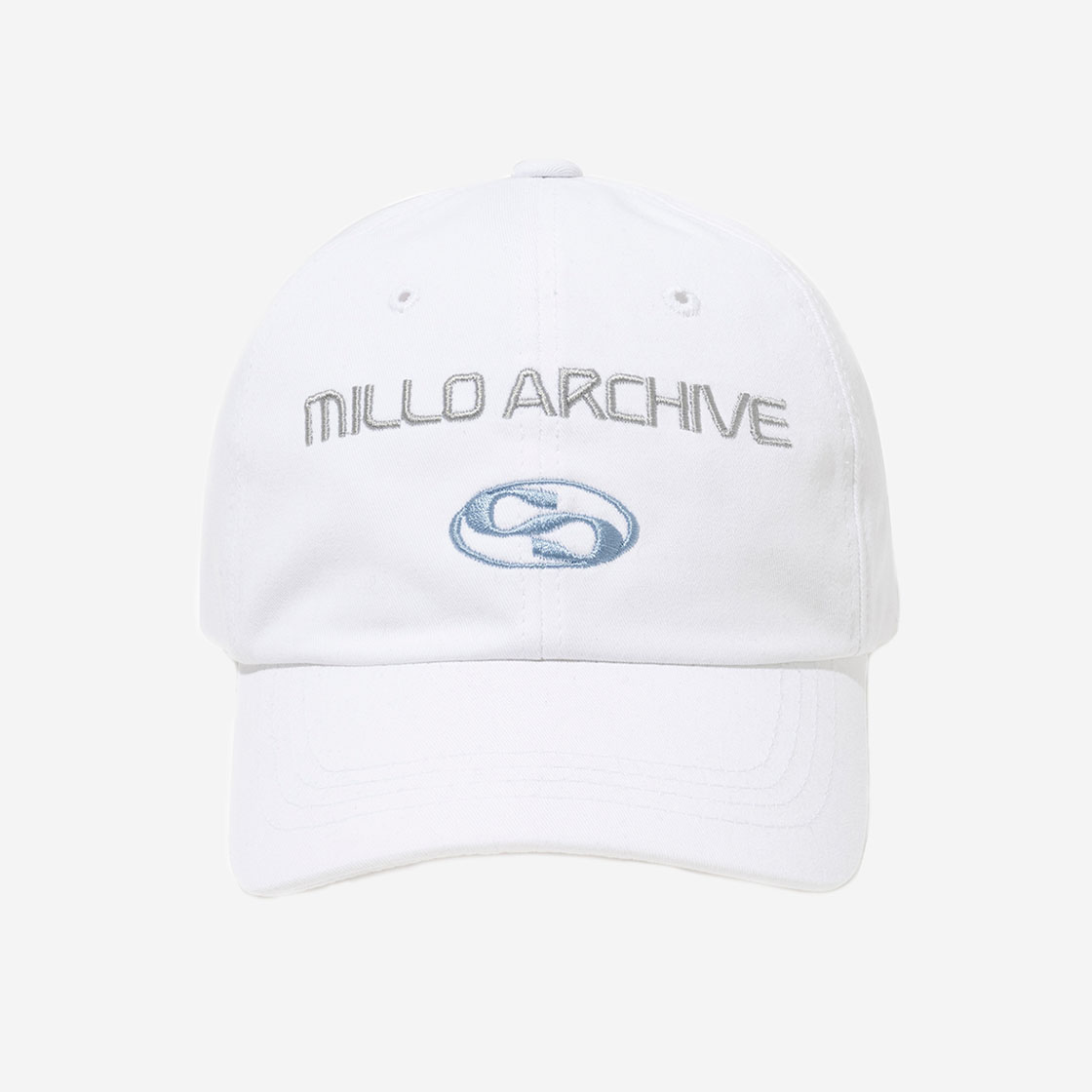 밀로 아카이브 클리어 엠블럼 볼 캡 오프 화이트 | Millo Archive | KREAM