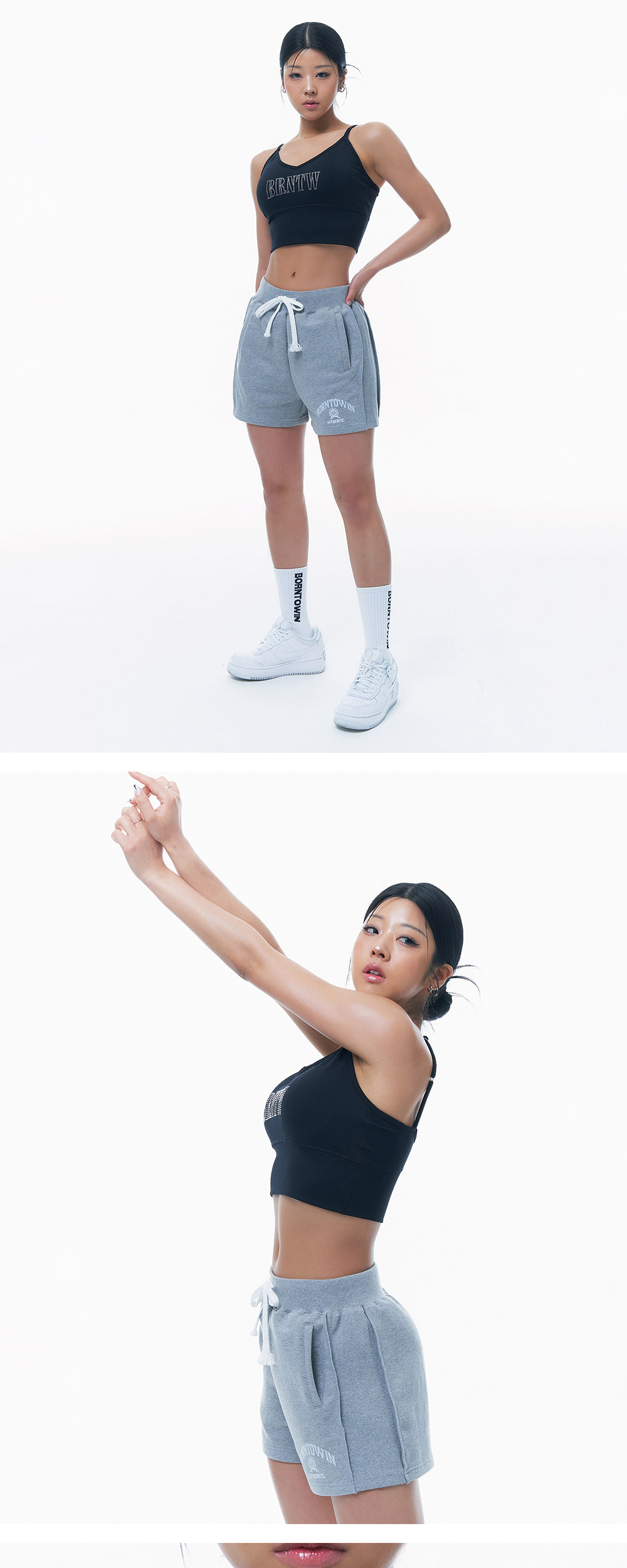 본투윈 스파클링 BRNTW 브라탑 블랙 | BORN TO WIN | KREAM