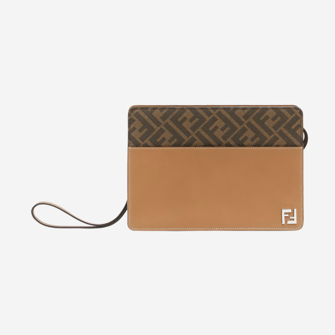 펜디 FF 스퀘어 스탠딩 클러치 베이지 | Fendi | KREAM