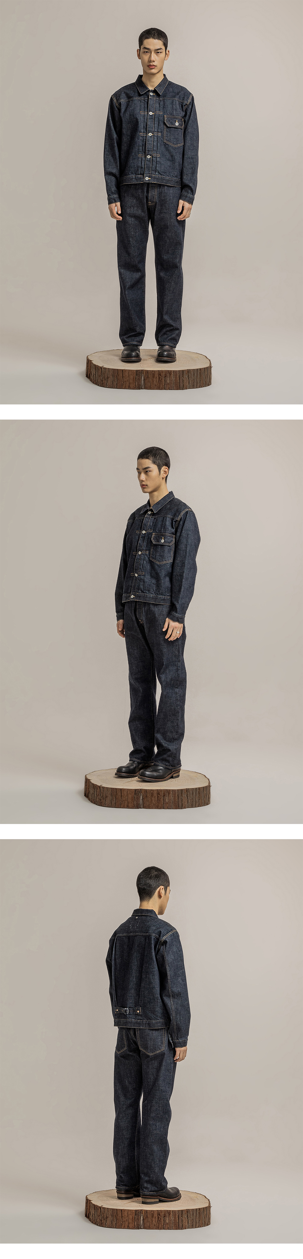 우드먼 1101-셀비지 데님 팬츠 인디고 | WOODMAN | KREAM