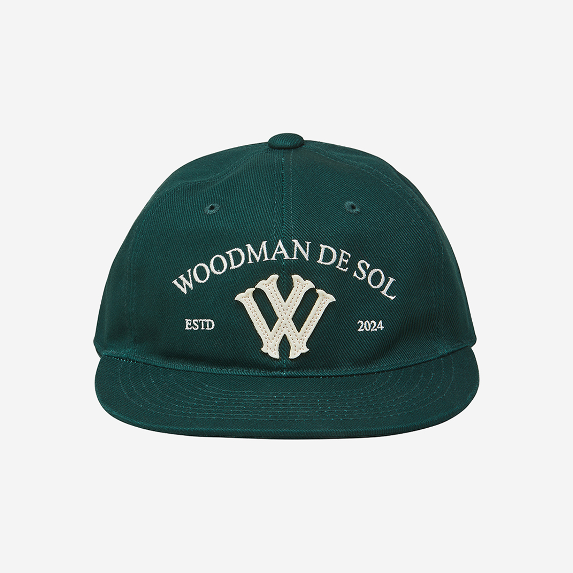 우드먼 더블유 패치 로고 캡 그린 | WOODMAN | KREAM
