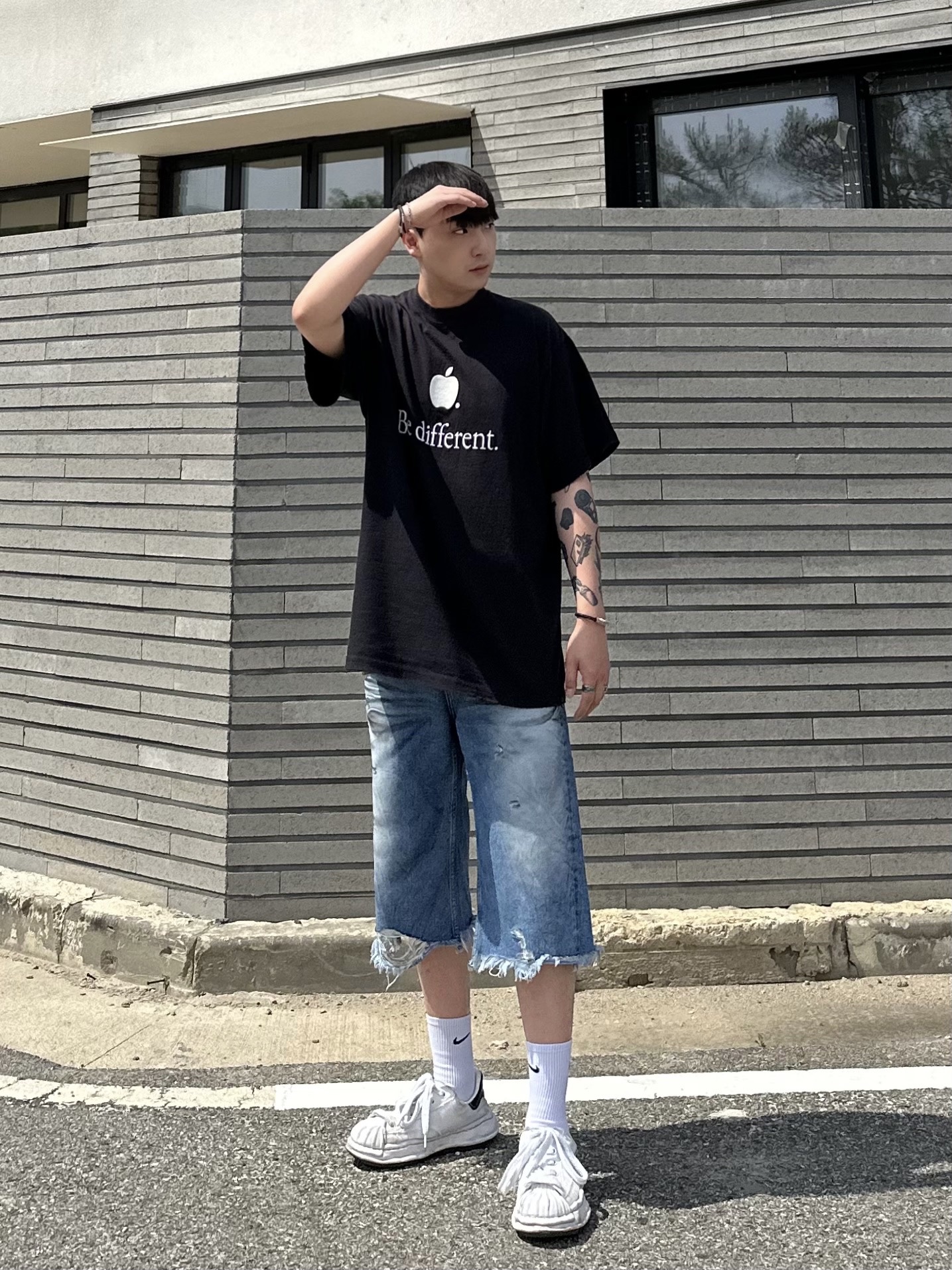 backseop 팬츠 🩵 | KREAM