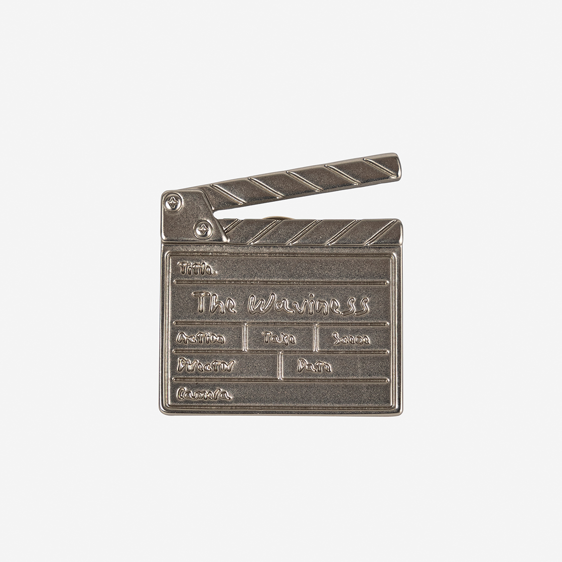 웨이비니스 무비 슬레이트 브로치 실버 | Waviness | KREAM