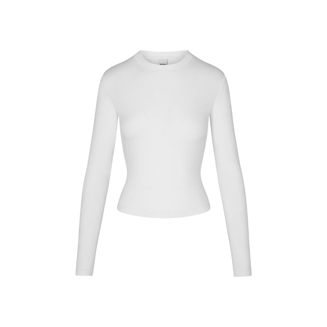 (W) 카이 x 나타샤 징코 롱슬리브 타이 티셔츠 화이트 | Khy | KREAM